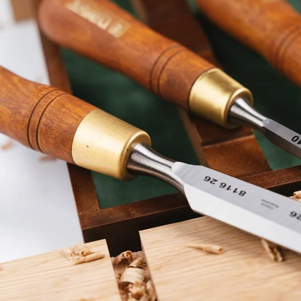 ชดสวงานไม 4 ดาม สวชางไม Narex Premium Chisel Set ชดสวดาม