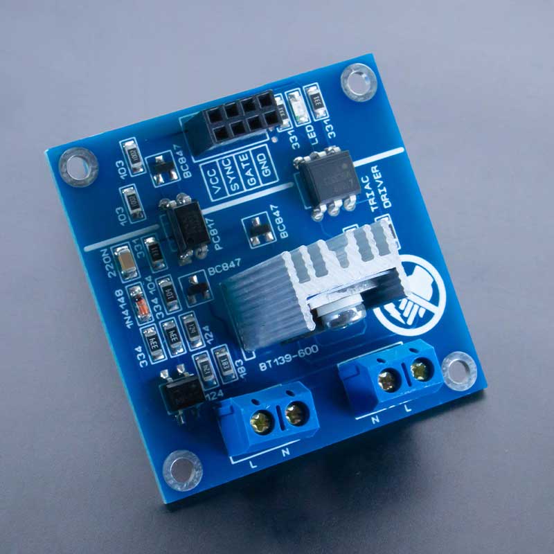 AC LED Light Dimmer Module Controller Board work with Arduino/Raspberry ...