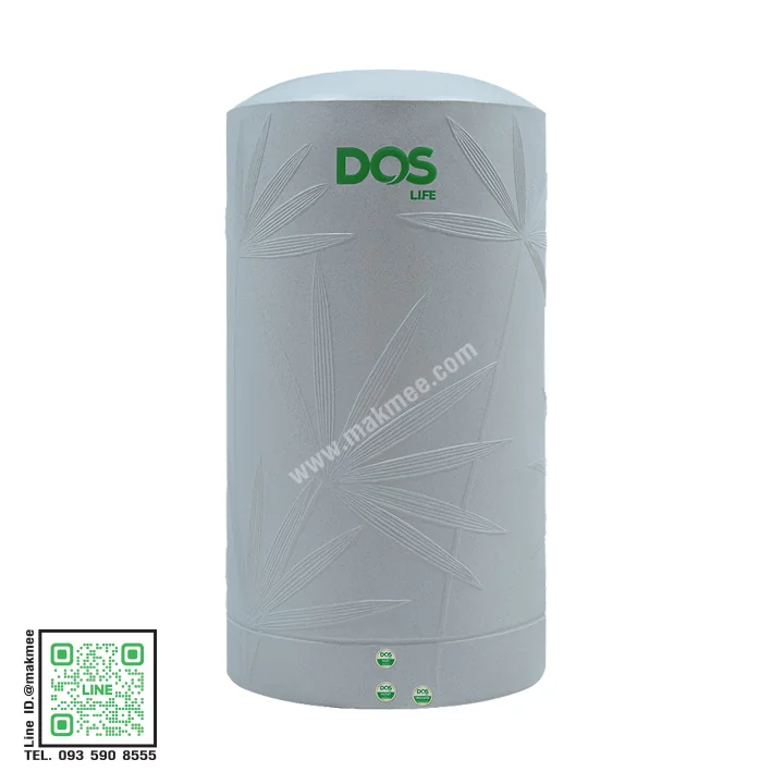 แทงค์น้ำ PE 2000 ลิตร DOS รุ่น Natura KV 2000L GR - บริษัท มากมีดี จำกัด