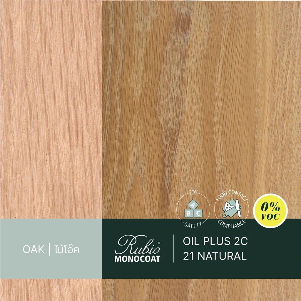 Rubio/Oil Plus 2C (A+B) | 130 ml. - เริ่มต้นทำงานไม้ diy แบบง่ายๆ ด้วย ...