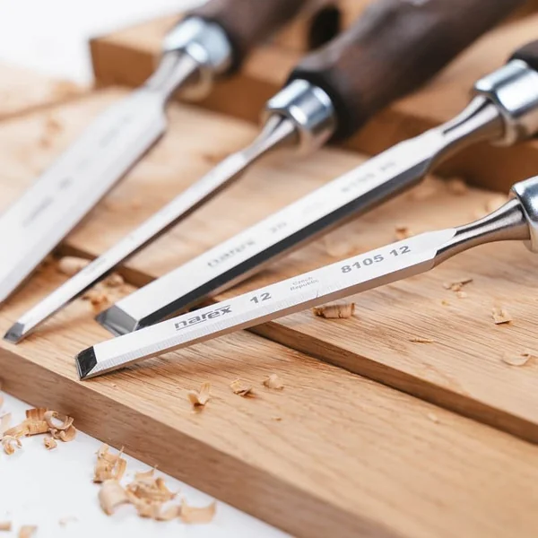 ชุดสิ่วงานไม้ 4 ด้าม สิ่วช่างไม้ Narex Profi Bench Chisel Set ชุดสิ่วด้ามไม้ ชุดสิ่วแกะสลักไม้ ...