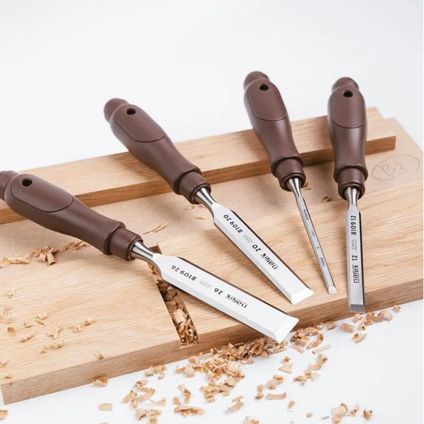 ชุดสิ่วด้ามพลาสติก 4 ด้าม Narex/Plast Line Chisel Set 4 pcs.