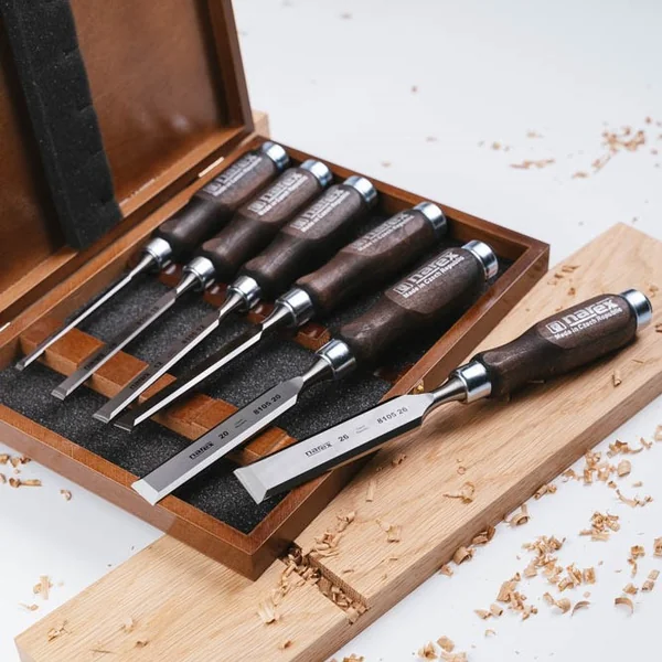 ชุดสิ่วงานไม้ 6 ด้าม Narex Profi Bench Chisel Set