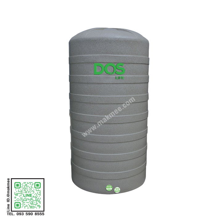 ถังเก็บน้ำบนดิน PE 2000 ลิตร DOS รุ่น GRANITO2000GP - บริษัท มากมีดี จำกัด