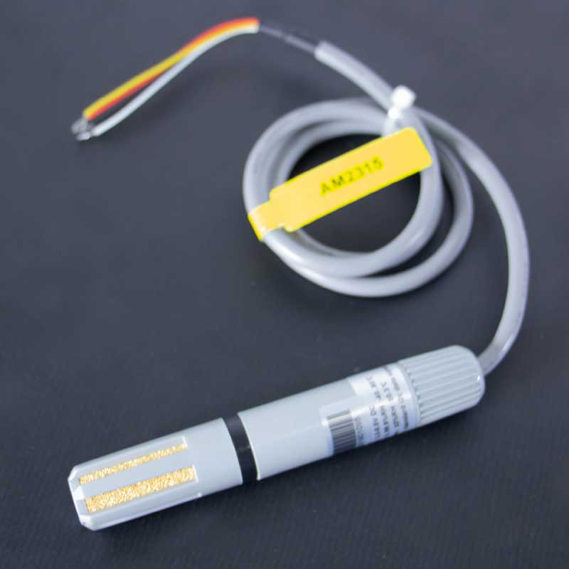 Encased I2C Temperature/Humidity Sensor - AM2315 - GRAVITECH THAI ...
