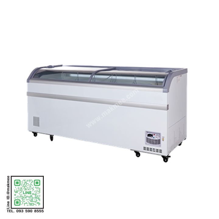 ตู้แช่แข็ง ฝากระจกโค้ง ความจุ 24Q (700 ลิตร) The Frezzer รุ่น FS-CSG-700 - บริษัท มากมีดี จำกัด