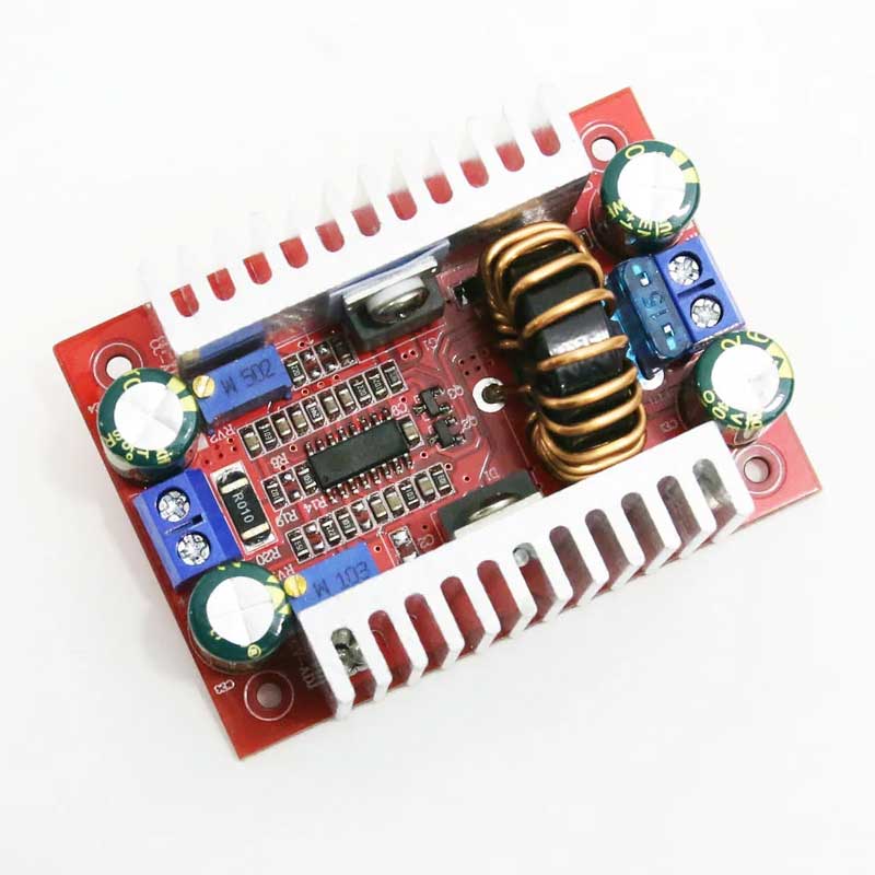 15A 400W 10-60V DC-DC Step Up Boost Converter with CC and CV Control - GRAVITECH THAI (THAILAND)