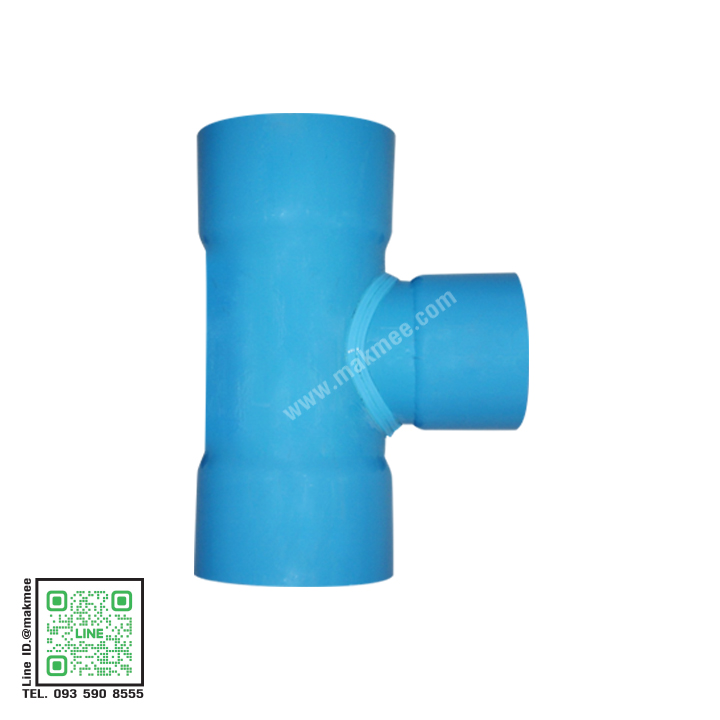 ข้อต่อสามทาง แบบเชื่อม 16 นิ้ว (400 มม.) 90 องศา PVC ท่อน้ำไทย รุ่น TS TEE H400 TP - บริษัท มาก ...