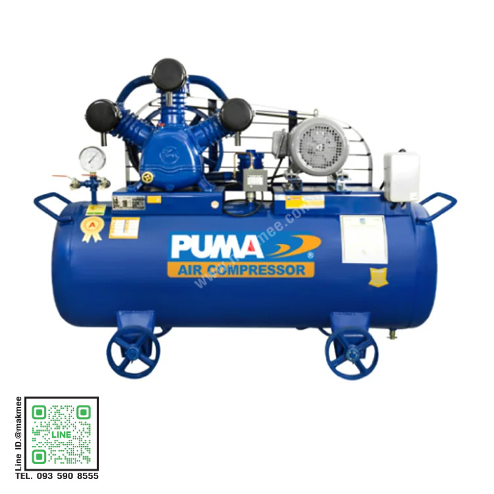 ปั๊มลม PUMA PP35P-AB380V-MG 5HP ถัง 315 ลิตร - บริษัท มากมีดี จำกัด